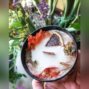 Lunaries | Accents | Japanese Yuzu Scented Soy Candle With Wooden Wick ...